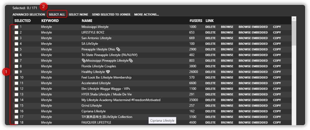 The Facebook Finder Tool - SU Social