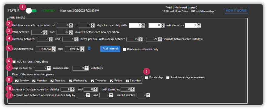 The Instagram Unfollow tool - SU Social