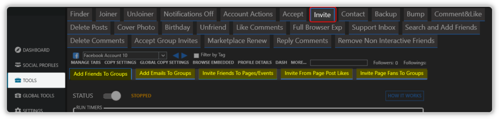 The Invite Friends Tool - SU Social