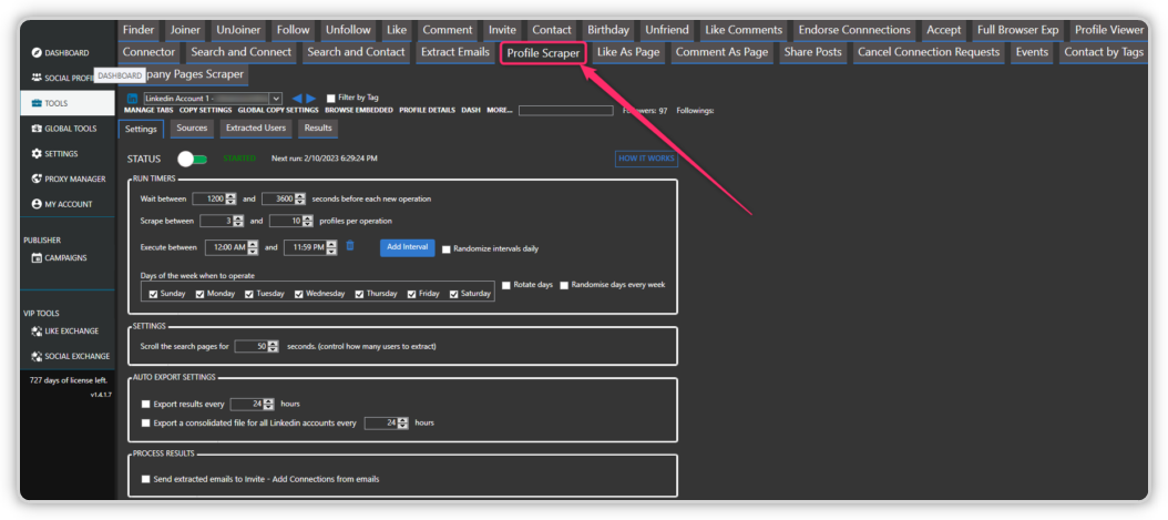 The Linkedin Profile Scraper Tool - SU Social