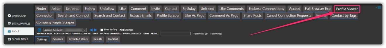 The Linkedin Profile Viewer Tool - SU Social