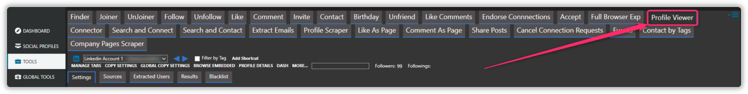 The Linkedin Profile Viewer Tool - SU Social