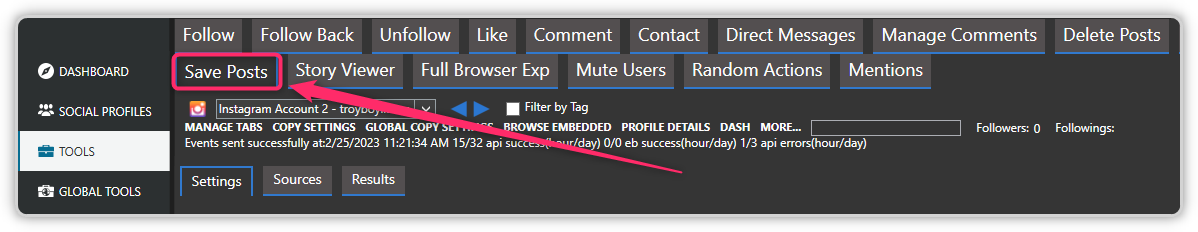 The Instagram Save Posts Tool - SU Social