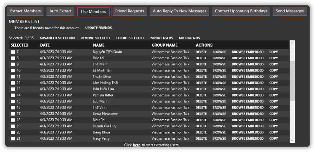 How To Use The Facebook Contact Tool In SuSocial - SU Social
