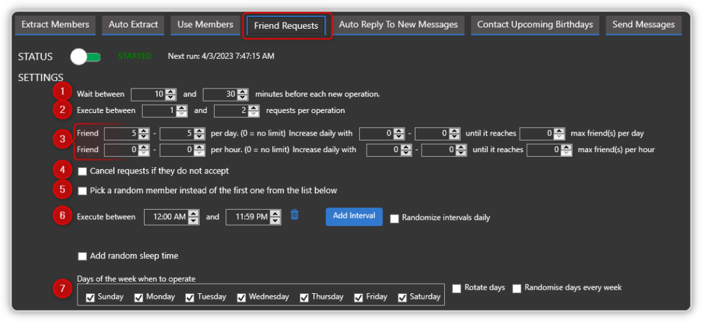 How To Use The Facebook Contact Tool In Susocial Su Social