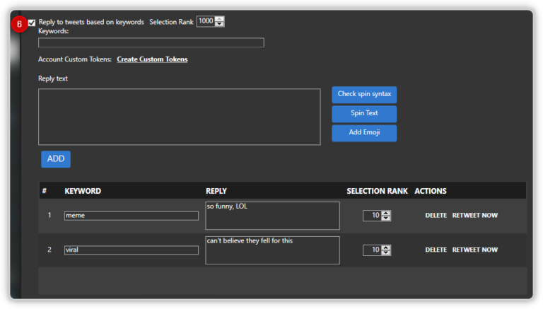 The Twitter Retweet And Reply Tool - SU Social