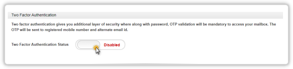 Rediffmail 2-Factor Authentication - SU Social