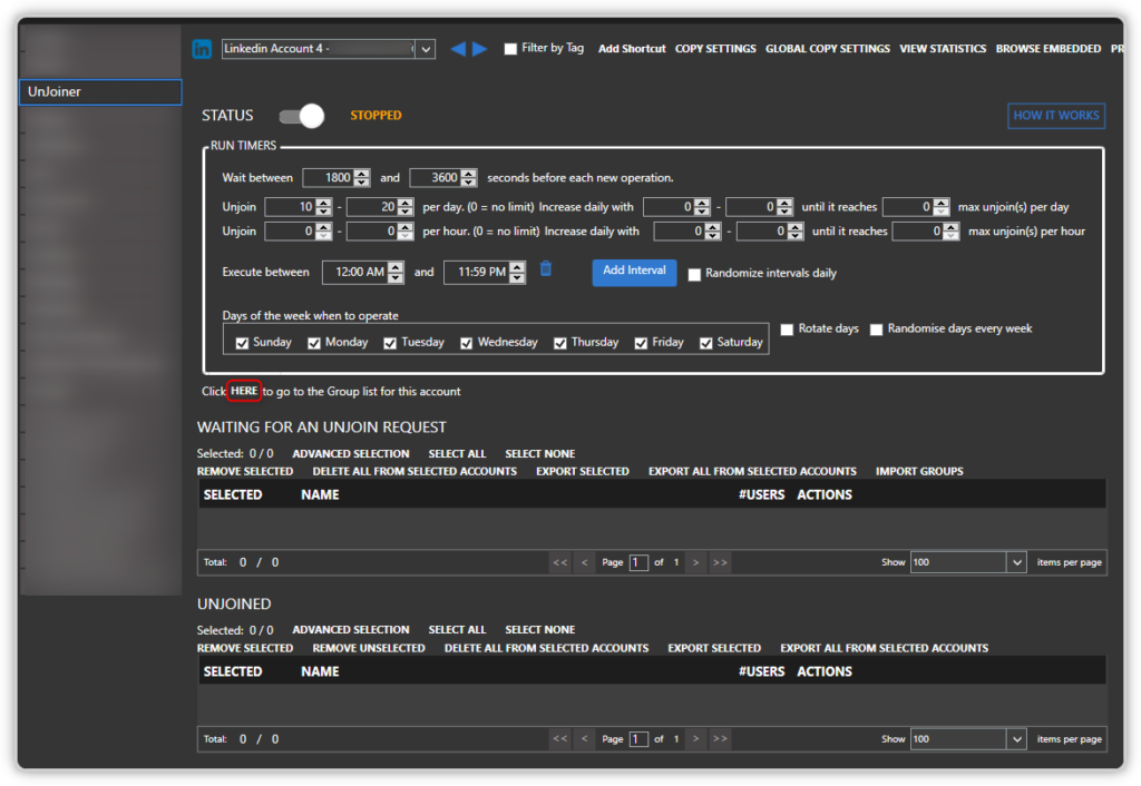 Unjoining specific groups on LinkedIn - SU Social